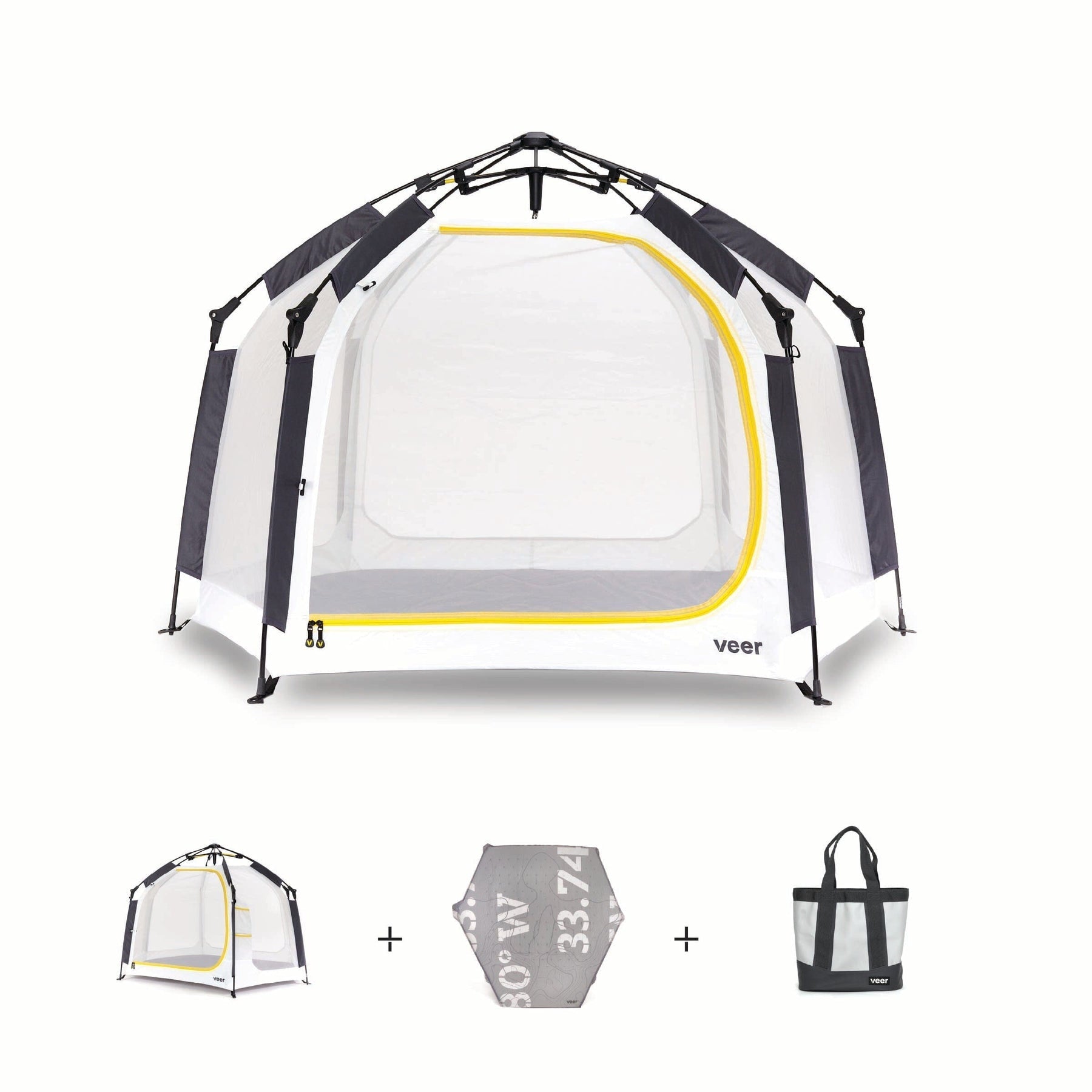 Veer Basecamp Bundle (Basecamp, Air Pad, Tote) – Shower Me With Love