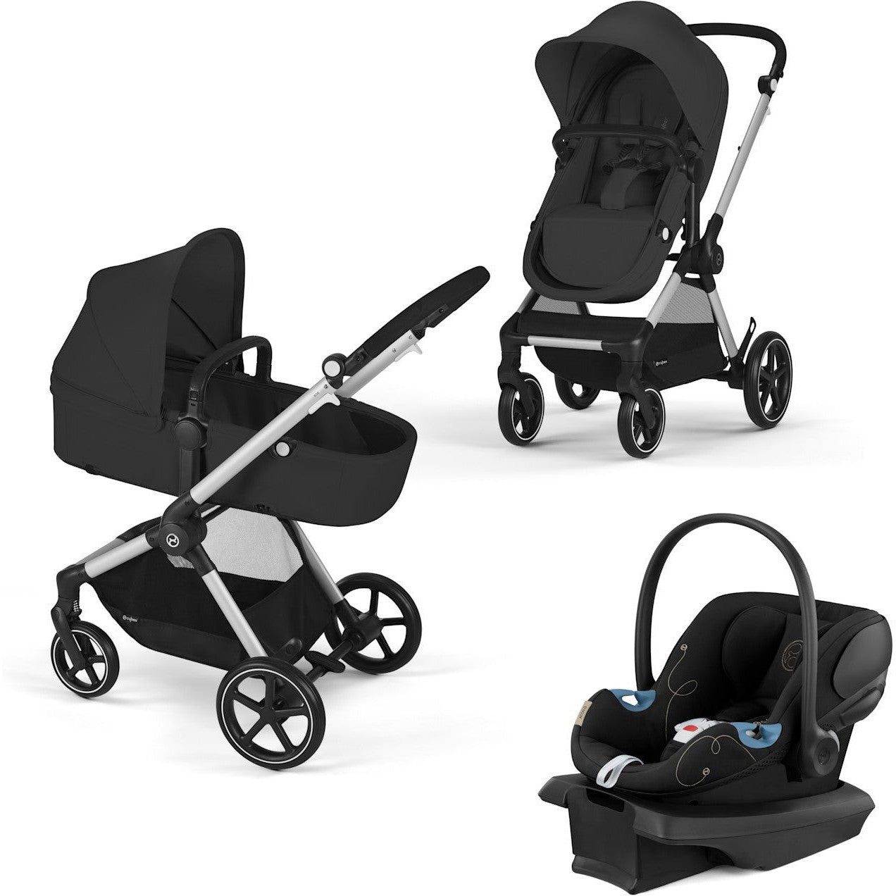 Cybex EOS Stroller + Aton G Infant Car Seat Travel System – Shower Me ...